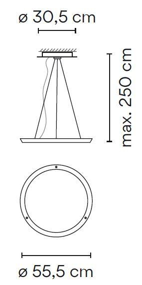 Vibia Halo Circular 2330 Pendelleuchten im Designleuchten-Shop ...